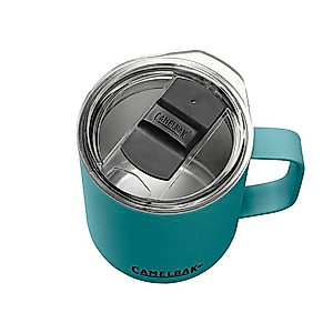 CamelBak Horizon 12oz Camp Mug - Insulated Stainless Steel - Tri-Mode Lid - Lagoon