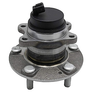 TRQ Rear Wheel Hub Bearings Assembly Set Compatible with 2010-2013 Kia Soul