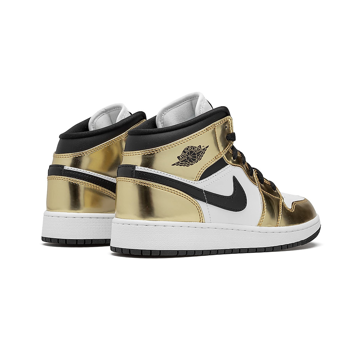 Jordan Youth Air 1 Mid SE GS DC1420 700 Metallic Gold - Size 6.5Y