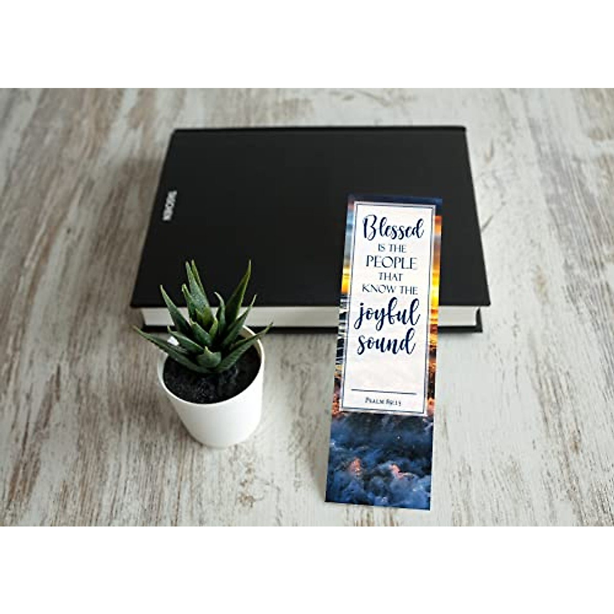 JBH Creations Blessings from Scripture Bible Verse Bookmarks - Pack of 48