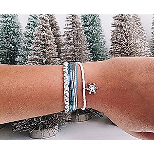 Pura Vida Shark Tank Bracelet - Handcrafted with Iron-Coated Copper Charm - Wax-Coated, 100% Waterproof