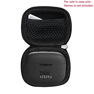 Hermitshell Hard Travel Case for JBL Tune 230NC TWS True Wireless in-Ear Noise Cancelling Headphones (Black)