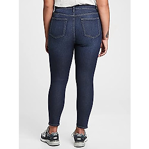 GAP Womens High Rise Favorite Jegging Jeans, Dark Moon, 29 Regular US