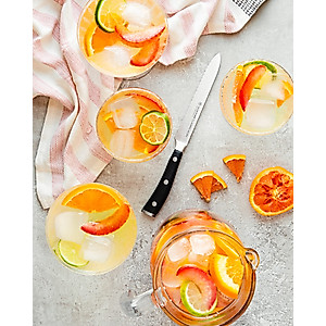 WÜSTHOF Classic IKON 5" Serrated Utility Knife, Black