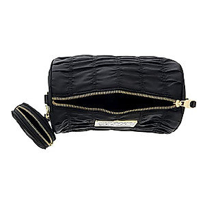 Versace Jeans Couture Black Small Pouch Nylon Crossbody Bag with Coin Purse for womens