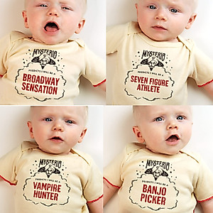 WRYBABY Mysterio Baby Tee Predicts Your Child's Future | Natural, 0-12M