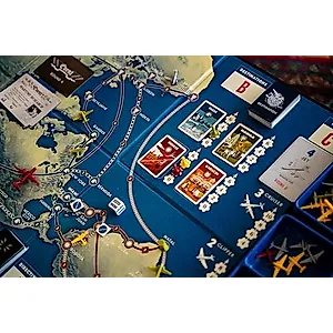 Funko Games Pan Am Board Game, Strategy Board Game, 2-4 Players 6 and Up