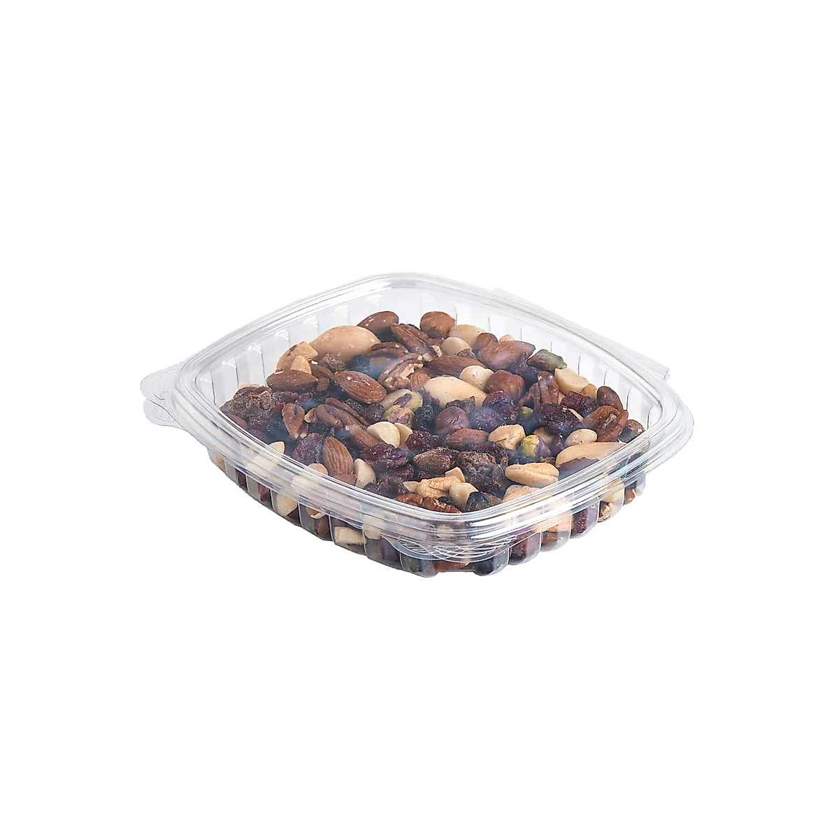 good natured 16 oz. 200 Pack - Multi-purpose Clamshell Package – 99% Plant-Based Clear Food Storage Containers – Lightweight To-Go Boxes - BPA - Free Food Packaging