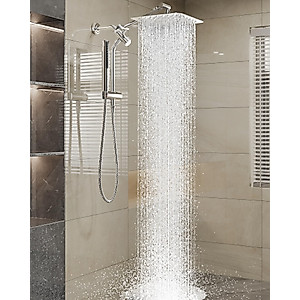 Veken SHOWER CADDY&RAIN SHOWER HEADS WITH HANDHELD SPRAY COMBO