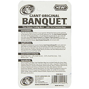 Zoo Med Laboratories AZMBB3 Giant Banquet Block Feeder, 2-Count