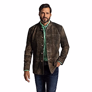 JP 1880 Menswear Big & Tall Plus Size L-8XL Traditional Janker Jacket mahogany brown 54 797079115