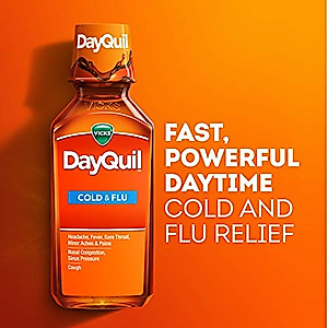 Vicks DayQuil Cold & Flu Relief Liquid 8 fl oz