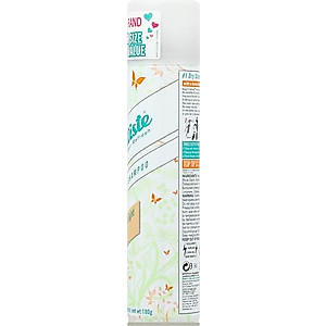 Batiste Dry Shampoo, Bare Fragrance, Refresh Hair and Absorb Oil Between Washes, Waterless Shampoo for Added Hair Texture and Body, Dry Shampoo Bottle 6.35 Oz(Pack of 1)