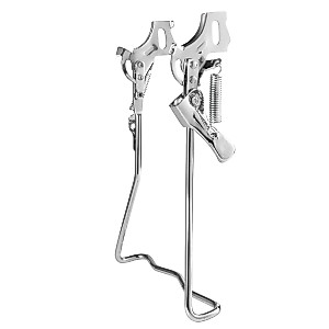 BESPORTBLE Bike Double Kickstand Adjustable,Center Mount Double Stand Folding Bicycle Stand Support Rear Mount for Mountain Bike Road Bike Bicycles Adult