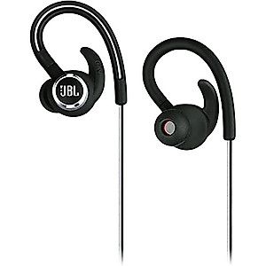 JBL Lifestyle Reflect Contour 2 Sweatproof Wireless Sport in-Ear Headphones - Black (Renewed)