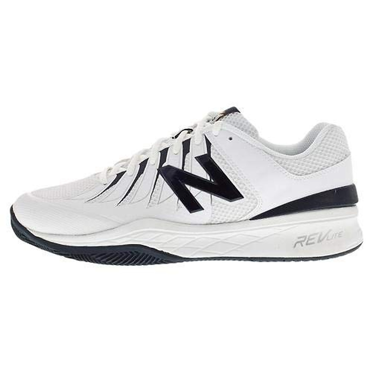 New Balance mens 1006 V1 Tennis Shoe, Black/White, 9 Wide US