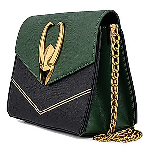 Loungefly Marvel Loki Hardware Crossbody Bag