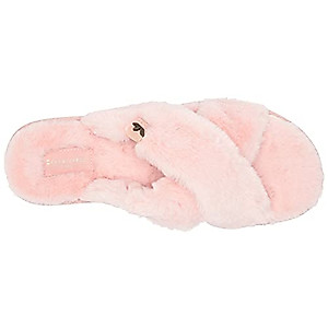 Koolaburra by UGG Women's Fuzz-IT Sandal, Pale Blush, 10