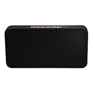KICKER CompRT 10"(25cm) subwoofer in Thin Profile encl, 2ohm, RoHS Compliant