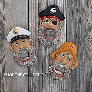 Sailor Beer Bottle Opener Novelty Bottle Opener Magnet - Pirate