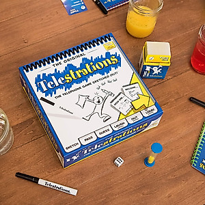 Telestrations Original 8-Player | Family Board Game | A Fun Game for Kids and Adults | Game Night Just Got Better | The Telephone Game Sketched Out | Ages 12+