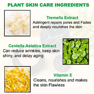 QIUFSSE Mushroom Head Air Cushion CC Cream Foundation, Mushroom Head Foundation BB Cream Makeup Foundation Concealer Brighten Long-lasting Oil Control and Moisturizing-Natural