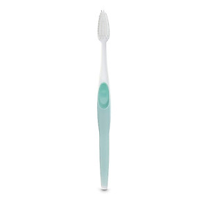 WELdental Welbrush Soft Flossing Sensitive Toothbrushes (Seafoam, 4-Pack)