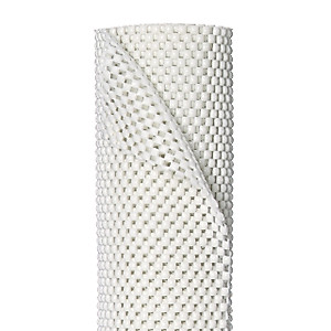 Con-Tact Brand Grip Premium Shelf Liner, Thick and Non-Adhesive Drawer Liner, Multi-Purpose and Easy to Use, 12" x 4', Bright White, Pack of 6