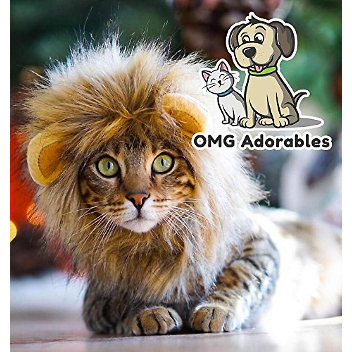 OMG Adorables - Lion Mane Costume for Cats