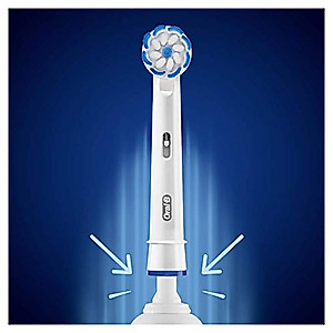 Oral-B Clean and Care Sensitive Clean Replacement Toothbrush Head, Pack of 4 Counts
