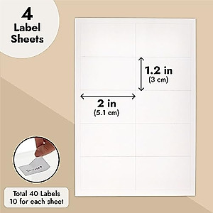 Bright Creations 24 Photo Storage Boxes for 4x6 Pictures - Photo Organizer Containers with 40 Blank Labels - Clear, 64 Total Pieces - Picture Storage Containers