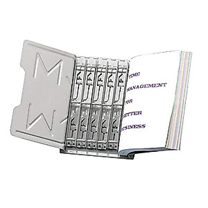 Martin Yale 966RS3G Master Catalog Steel Rack Starter Set, Gray, 6" Filing Capacity, 18" Wing-Wing Length, Heavy-gauge Steel Construction