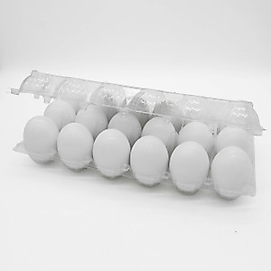 18 Pcs Easter Egg, White Wooden Eggs, Life Size Plain Decorating Eggs for Kids Easter DIY Paint Your Own Egg Decor, Easter Craft, Easter Eggs Hunt, Easter Basket Stuffers, School Activities Supplies