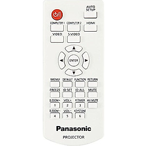 Panasonic PT-VX410ZU Portable XGA LCD Projector, 4200 ANSI Lumens, 4000:1 Contrast Ratio, 1.6x Zoom Lens, Resolution XGA 1024 x 768, Aspect Ratio 4:3, Built-In Speaker and Mic Input