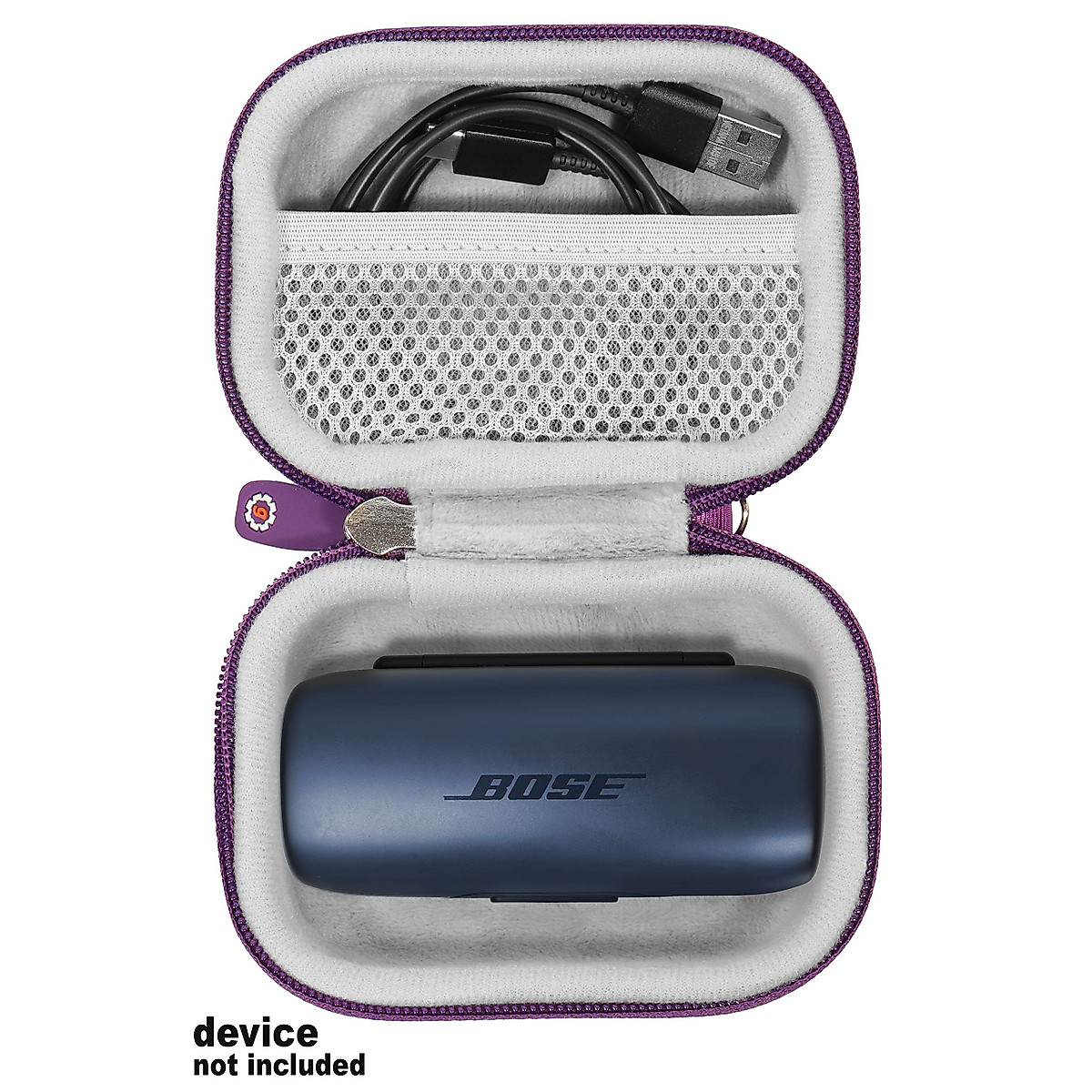 Protective Case for Sony WF-SP800N Truly Wireless Sports, Also fit for Sony WF-1000XM3 Industry Leading Noise Canceling Truly Wireless Earbuds, Bose SoundSport Free Charger Box (CASE ONLY)