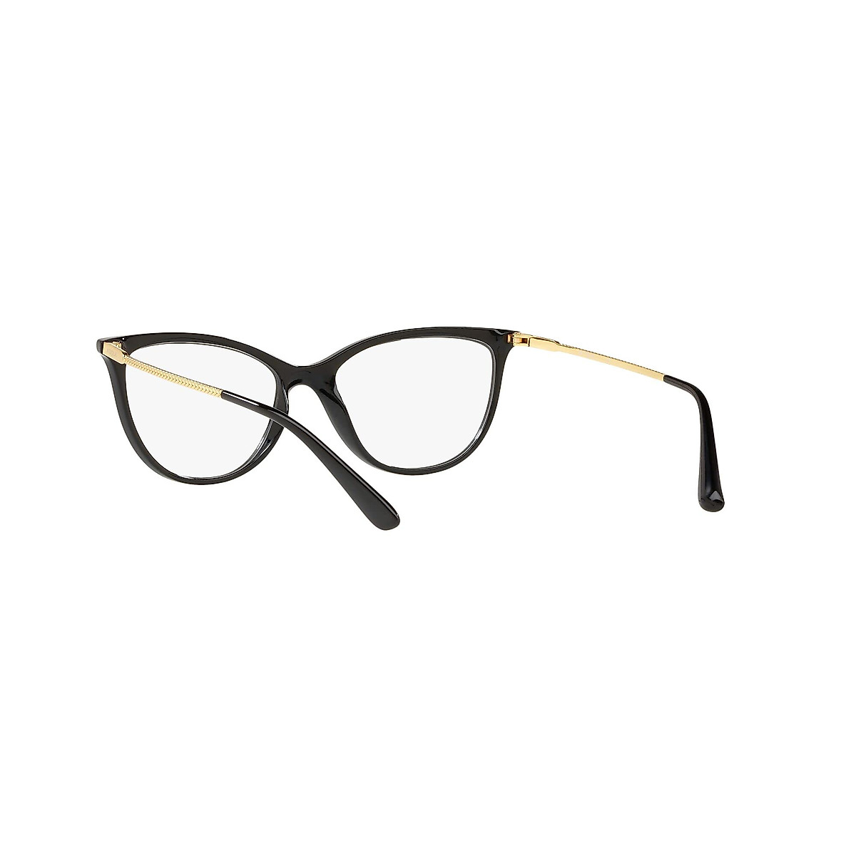Vogue Eyewear Women's VO5239 Cat Eye Prescription Eyeglass Frames, Black/Demo Lens, 52 mm