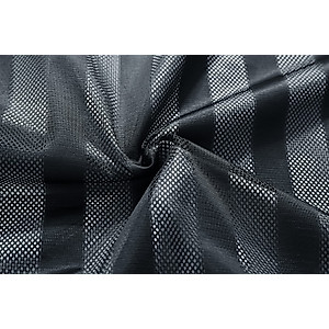 OTU Men's Lightweight Waterproof Hooded Rain Jacket Outdoor Raincoat Shell Jacket for Hiking Travel Darkgrey M