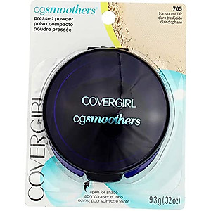 COVERGIRL Smoothers Pressed Powder, Translucent Fair .32 oz (9.3 g) (Packaging may vary)