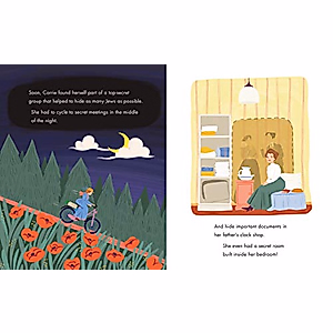 Corrie ten Boom: The Courageous Woman and The Secret Room (Inspiring illustrated children's biography of Christian female who saved hundreds of Jewish people in World War 2. Beautiful hardback gift for kids 4-7)