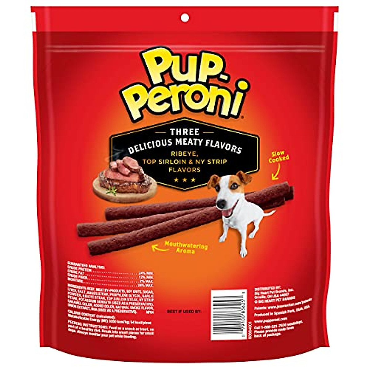Pup-Peroni Triple Steak Flavored Dog Treats, 22.5 Ounce