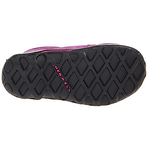 Merrell Jungle Moc Frosty Waterproof Moccasin, Wineberry, 1.5 US Unisex Big Kid