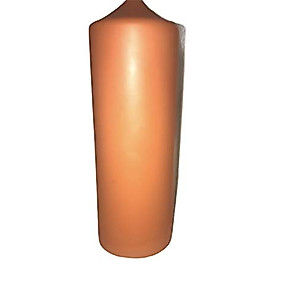 BearNaturalOrganicsPure Natural Beeswax Pillar Candle Terracotta Colored 2.25 inch x 7.25inch