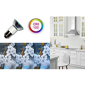 Package of 2 Light Bulbs, Z0B0011 50W JDR E27 75mm Range Hood Appliance Lamps