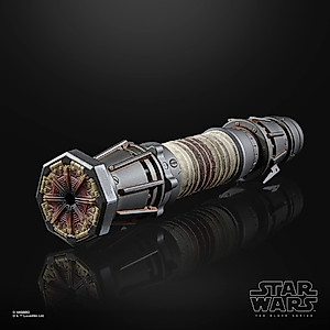 STAR WARS The Black Series Rey Skywalker Force FX Elite Lightsaber with Advanced LEDs and Sound Effects, Adult Collectible Roleplay Item,F2014
