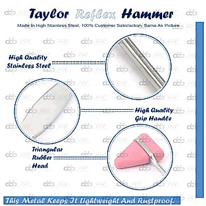 DDP Taylor Percussion Hammer, HOT Pink