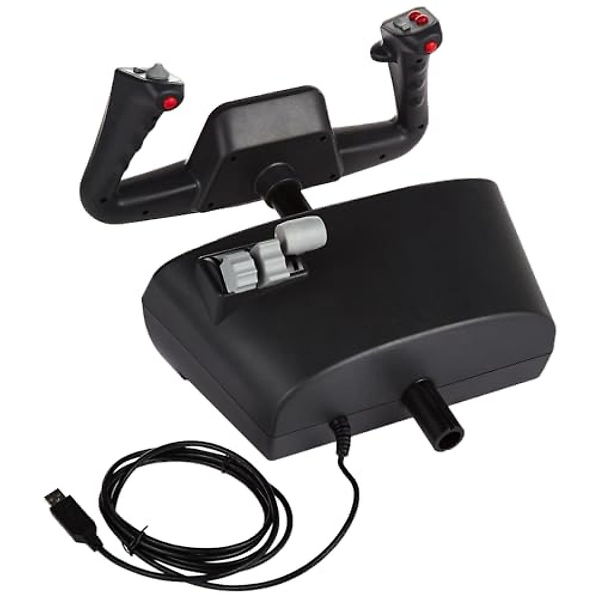 CH Products Flight Sim Yoke USB ( 200-615 ), Black