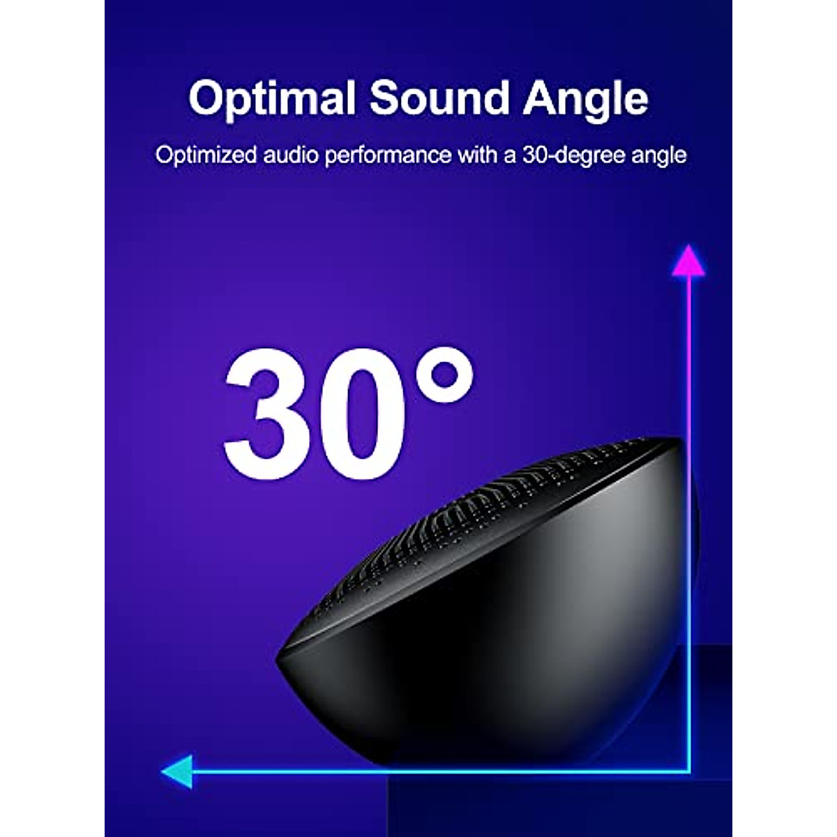 Nylavee Computer Speakers, PC Sound bar for Desktop, HiFi Stereo Soundbar, Large Speaker Drivers, 3.5mm Aux-in Connection, USB Powered Mini Speaker Soundbar for Desktop Monitor, PC, Laptop, Tablets
