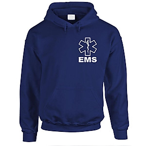 The Goozler v2 EMS - emergency medical services - Mens Pullover Hoodie, 3XL, Navy