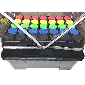 Aeroponic Cloner Machine, Cloning Machine 35 Site for Cutting Rooting Germination Kit Using 1.625 inch Neoprene Clone Inserts