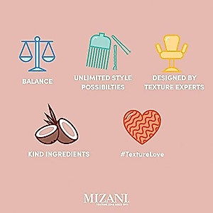 Mizani Scalp Care Dandruff Conditioner | Pyrithione Zinc | Controls Scalp Flaking & Itching | For Curly Hair | 16.9 Fl. Oz